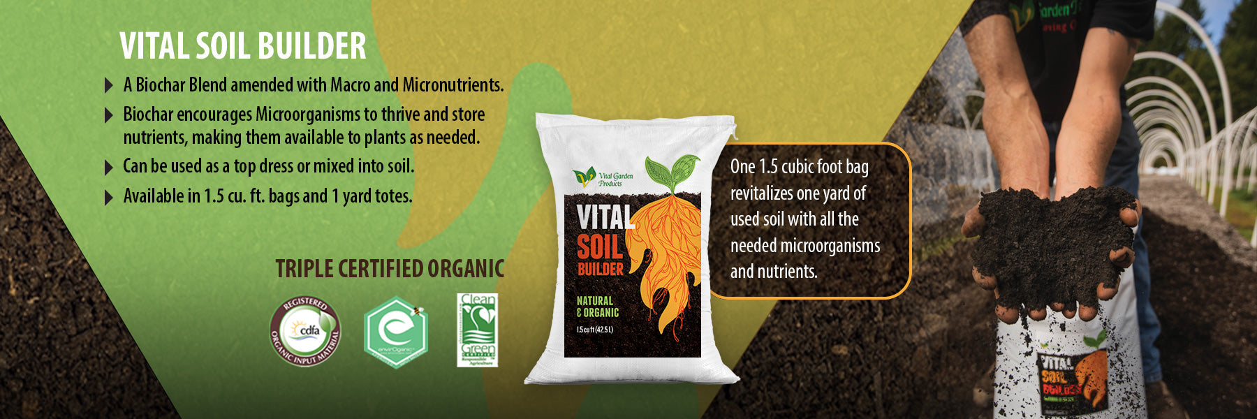 Unlock Your Garden's Potential with Vital Soil Builder: The All-in-One